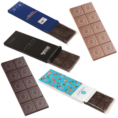 Chocolats personnalisés B2B | Cadeaux clients d'entreprise